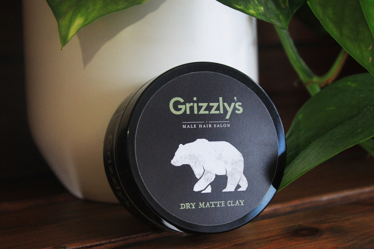 Dry Matte Clay 100ml – Grizzlys Male Hair Salon